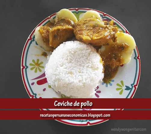 ¿Cómo preparar ceviche de pollo?