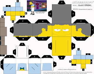Cubeecraft °°: Cubeecraft de °° Les simpson °°