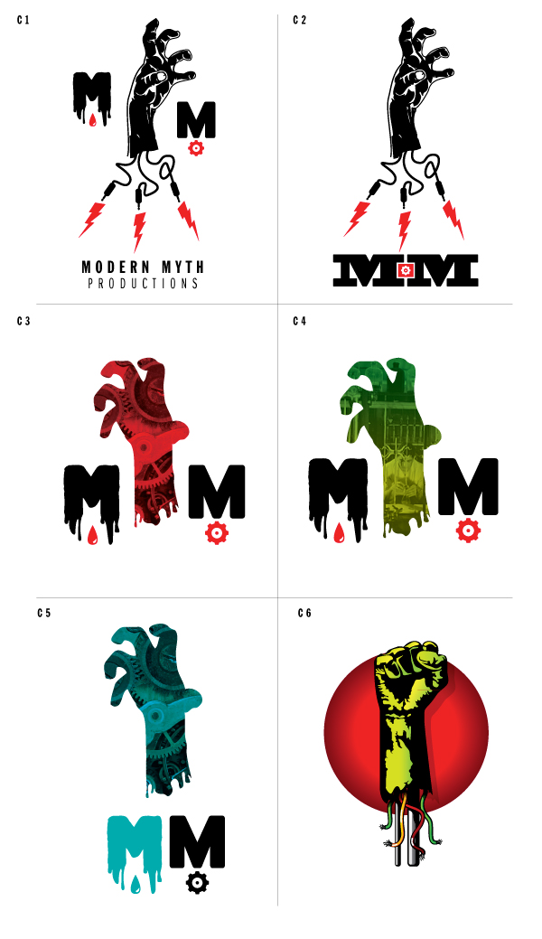 Art of Amy Hood: Modern Myth Logos, Zombie Mania Sweeps The Nation, & 2 ...