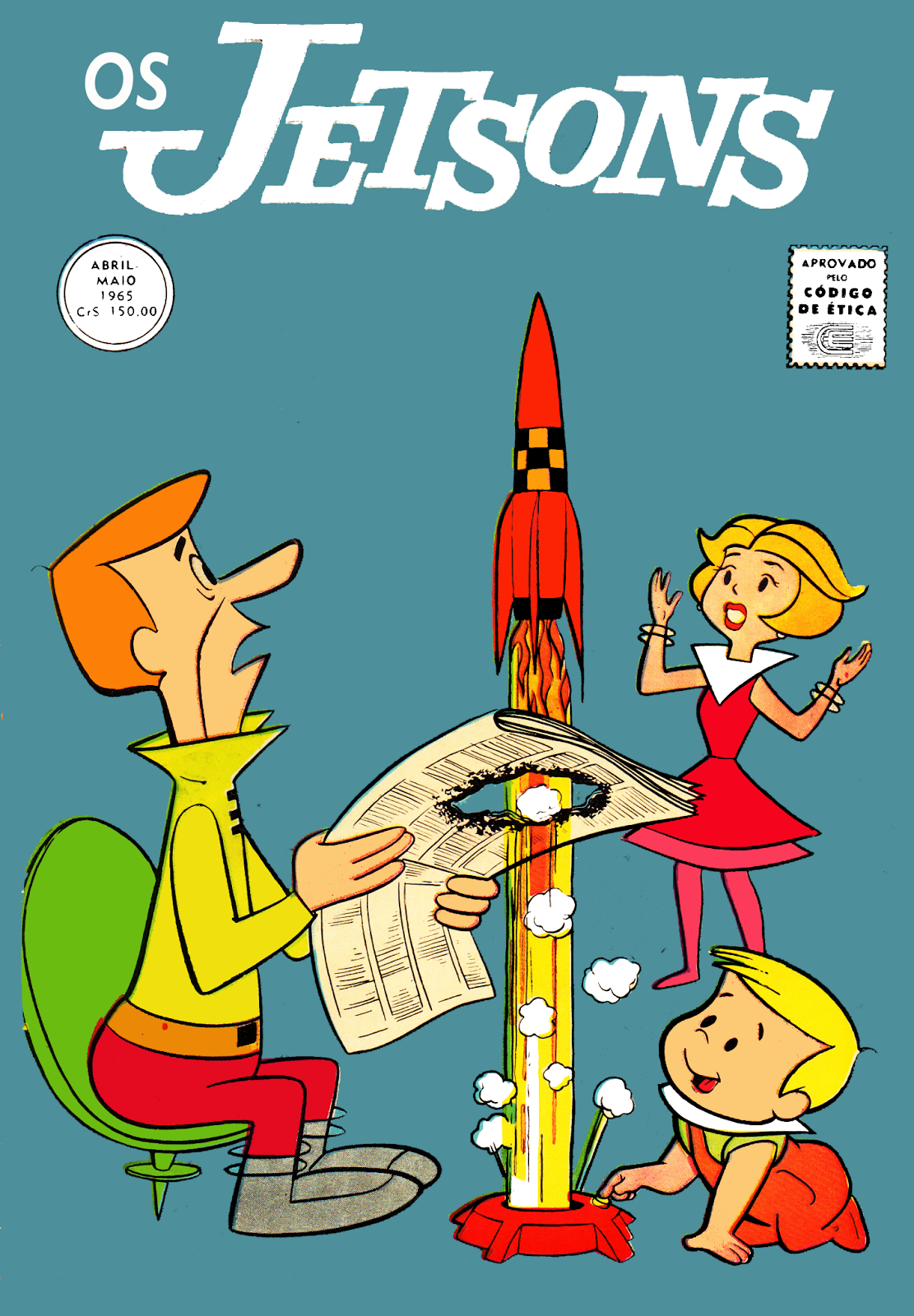 Gibis Clássicos: Os Jetsons n° 2 (1964) - O Cruzeiro