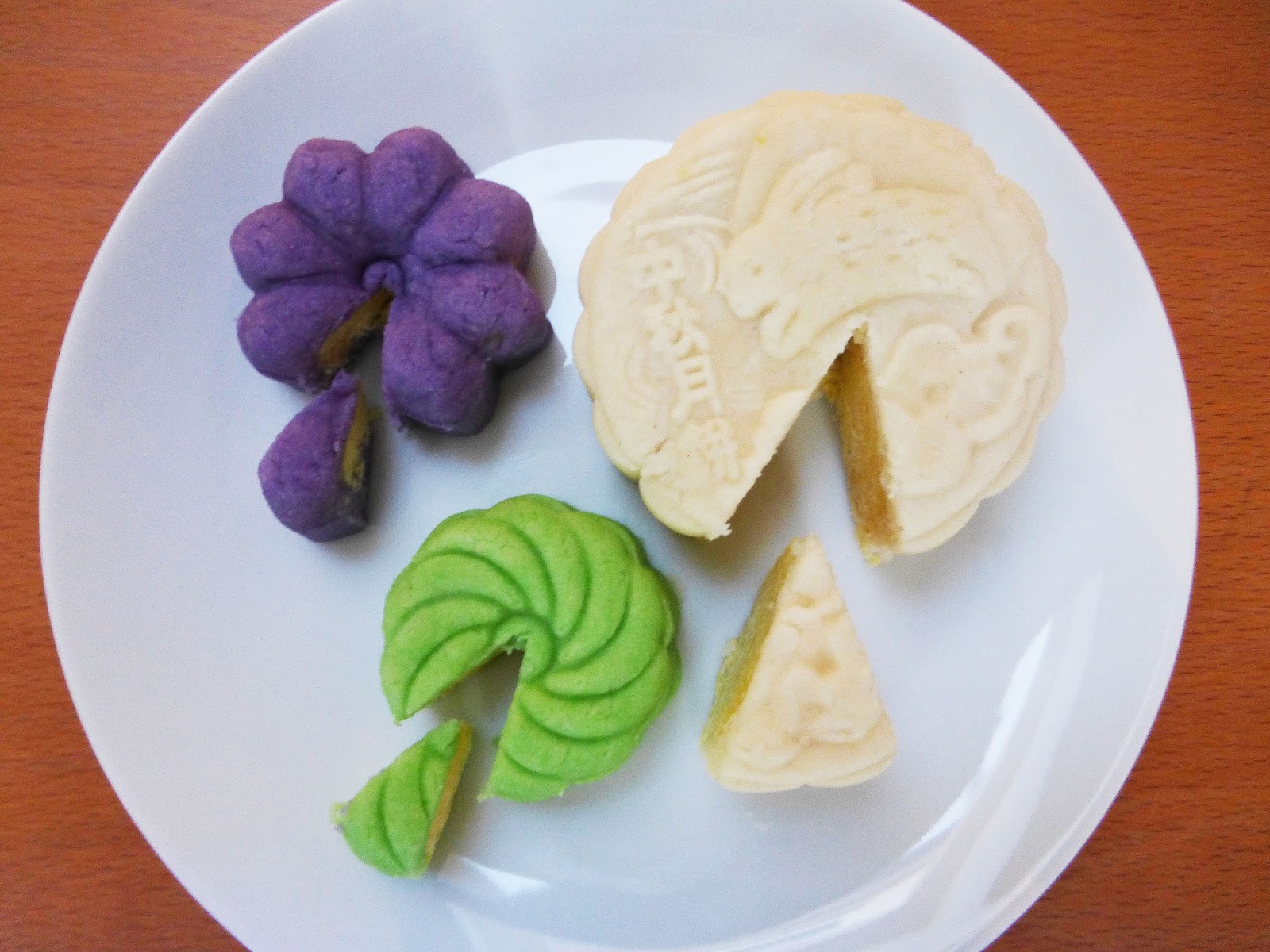 Snow Skin Mooncakes with Mung Bean Filling- Recipe