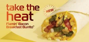 News: Sonic - New Flamin' Bacon Breakfast Burrito | Brand Eating