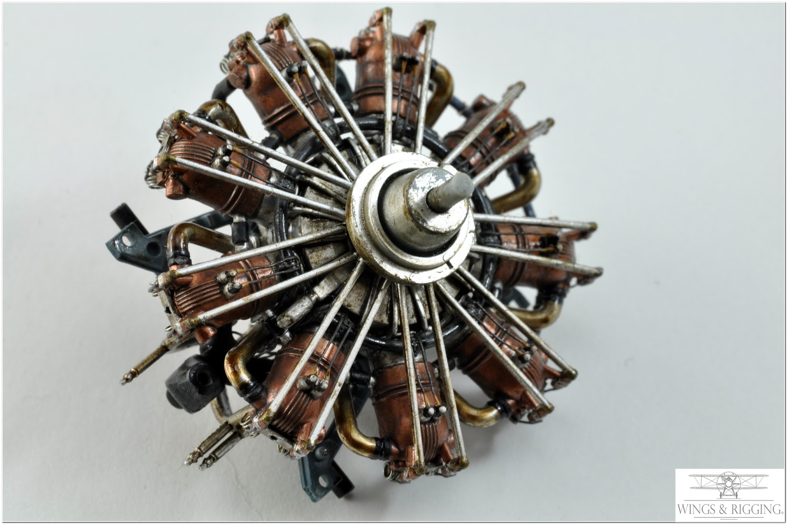 Wings & Rigging: MOTOR SALMSON 9z 260hp,WINGNUT WINGS 1/32