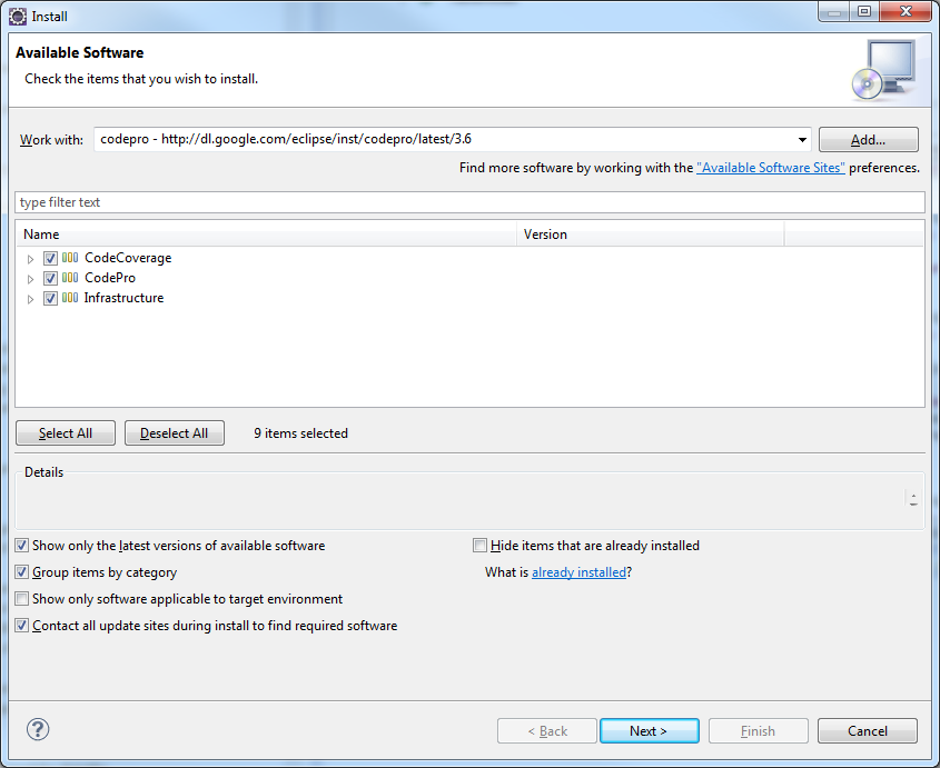 Codepro Integration With Eclipse Kepler