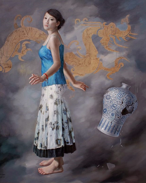 Il mondo di Mary Antony: Su Xin - realismo figurativo