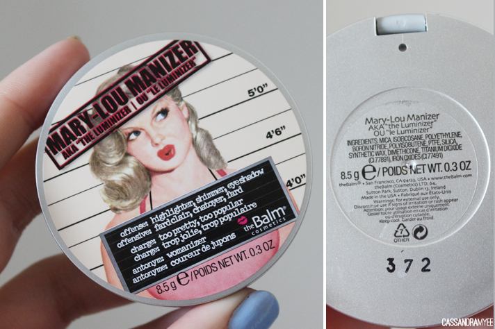THE BALM | Mary-Lou Manizer Review | CassandraMyee | NZ Beauty Blog