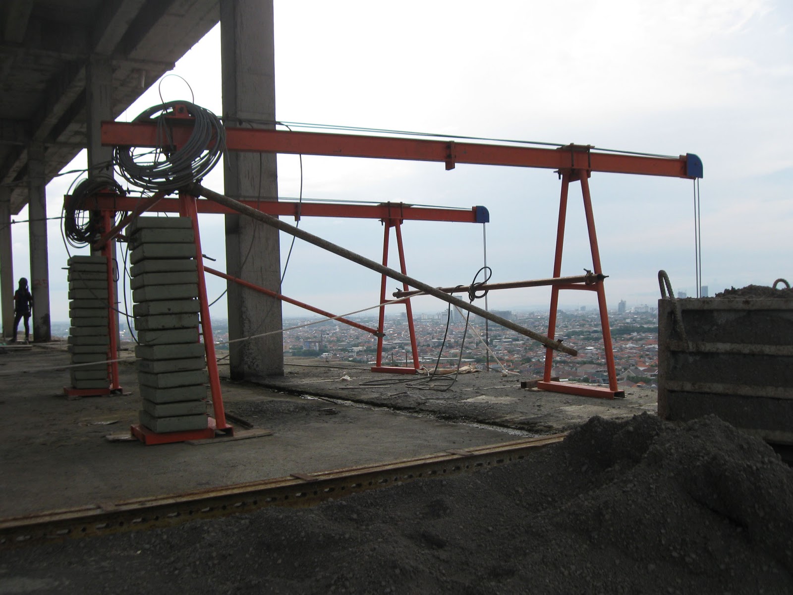 -- PT DUA PERKASA --: Sewa Gondola Surabaya - Skylight Tower Samator