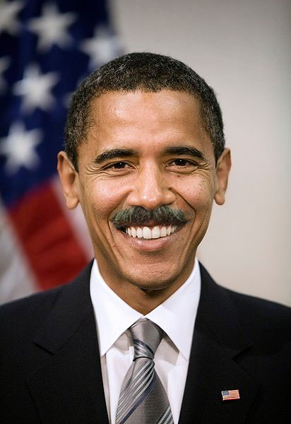 Tentacious: Obama With Mustache