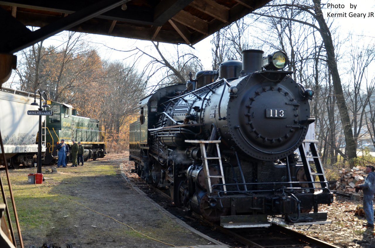 The Big Little Railroad Shop: CNJ 113 Project - Return to Steam