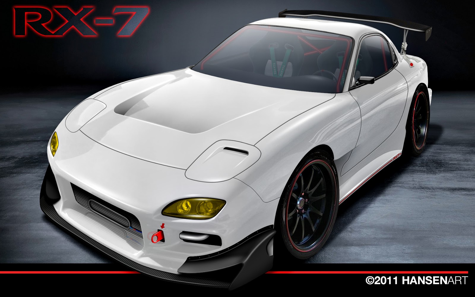 MAZDA RX 7 tuning by autemo artists
