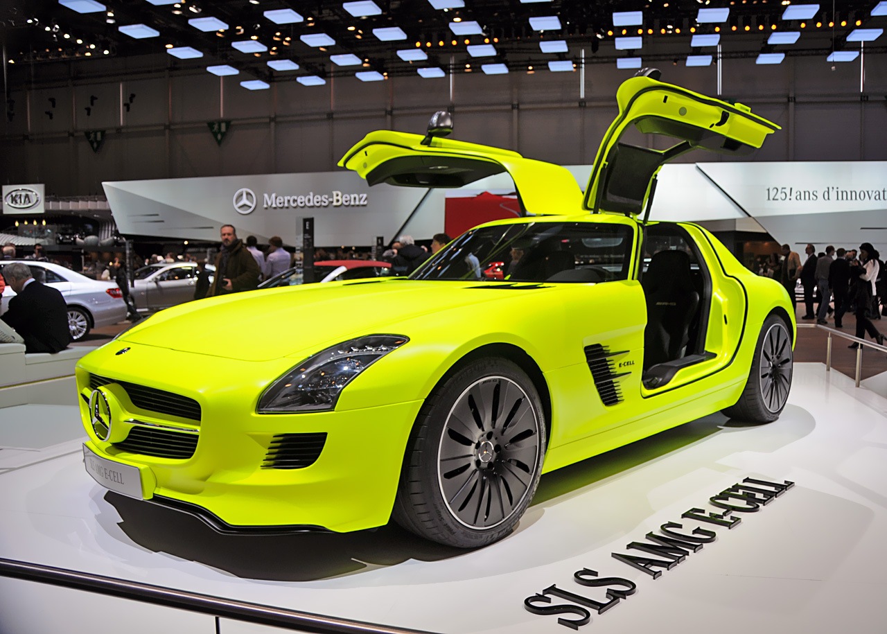 Mercedes SLS AMG E-CELL GREEN C197 | BENZTUNING