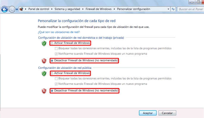 Aprende en un Click: Firewall de Windows 7