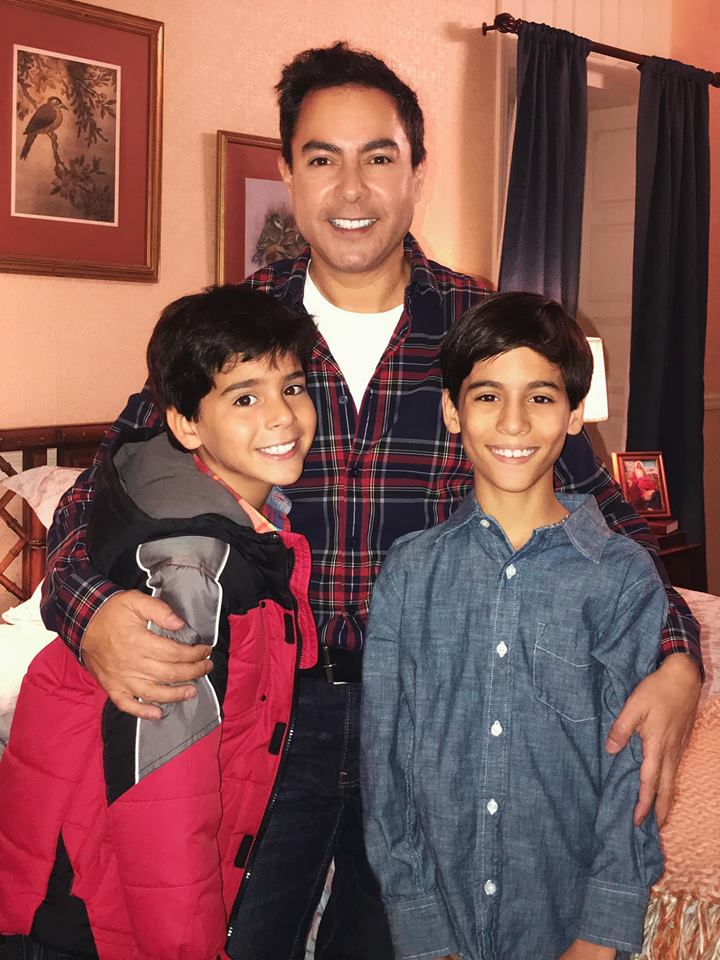 jaime aymerich: Grabando con dos grandes actores Martin Fajardo y Noah ...