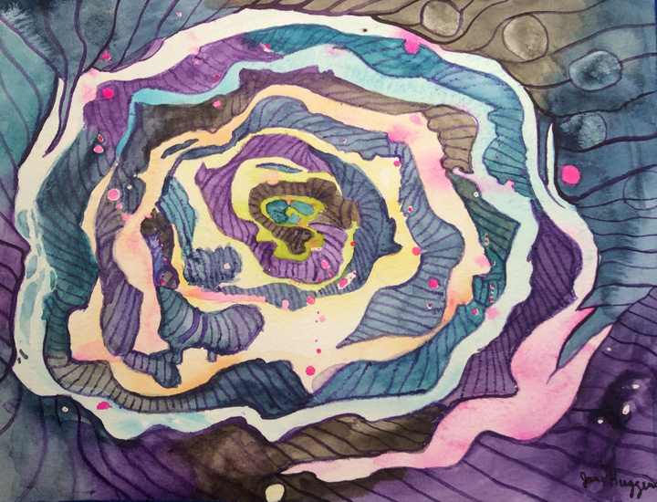 My Watercolor Madness: Ripples