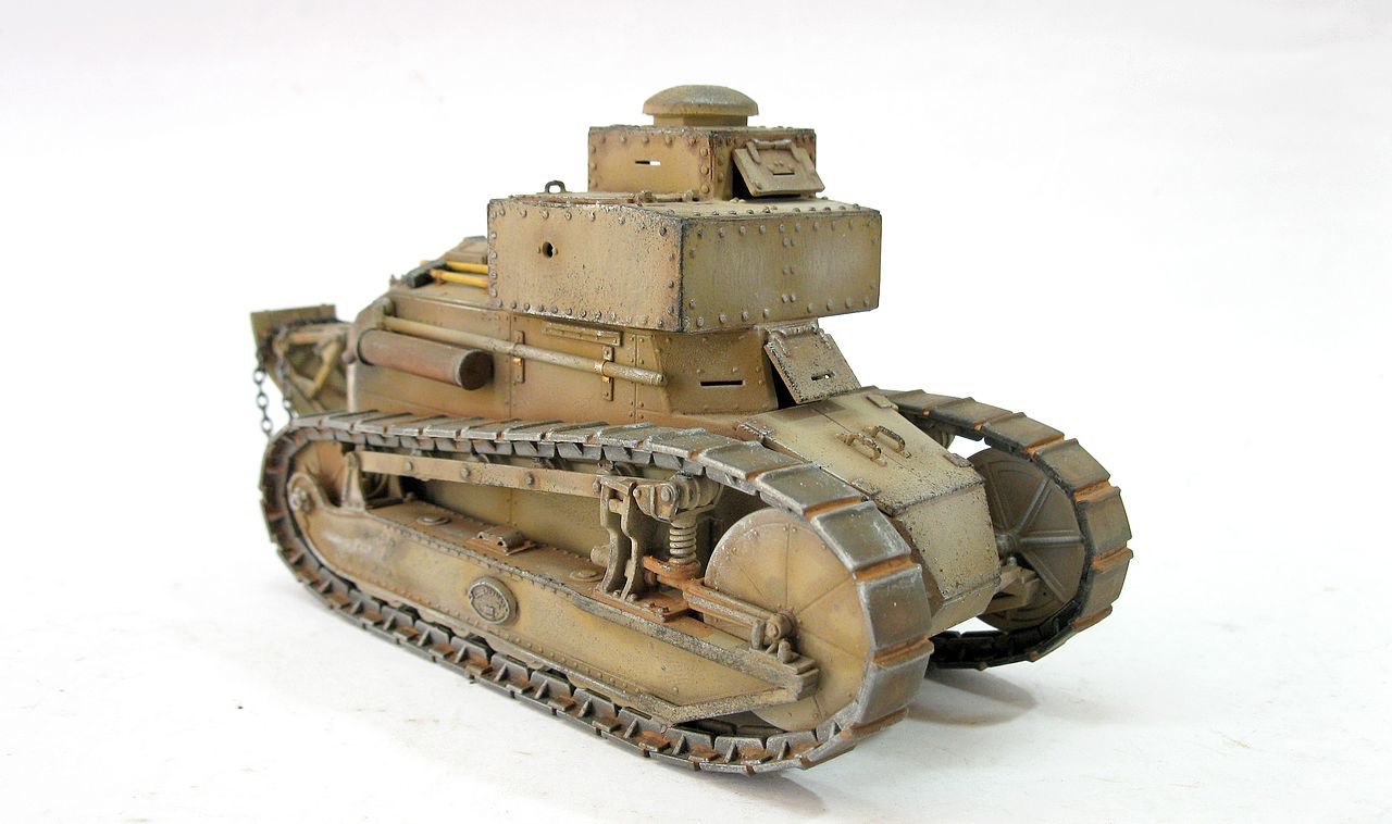 Panzerserra Bunker- Military Scale Models in 1/35 scale: Renault FT 17 ...