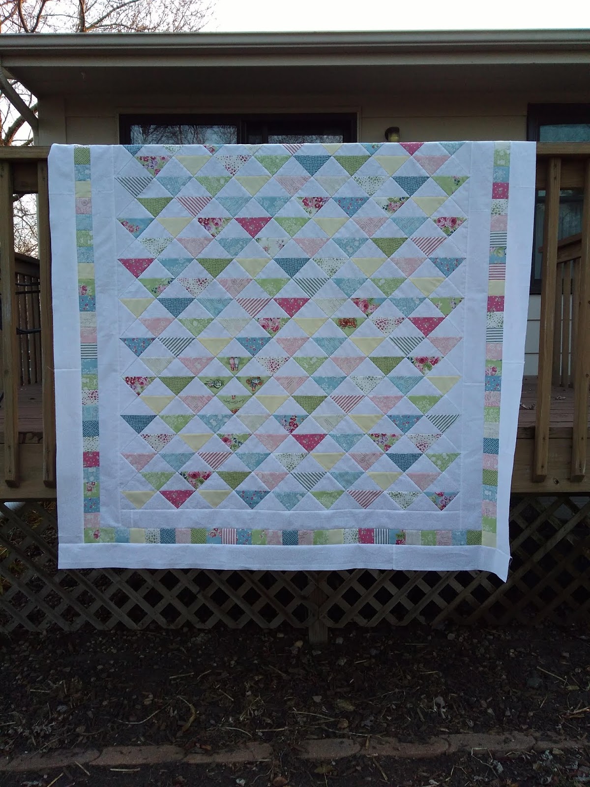Canuck Quilter: Pieced borders