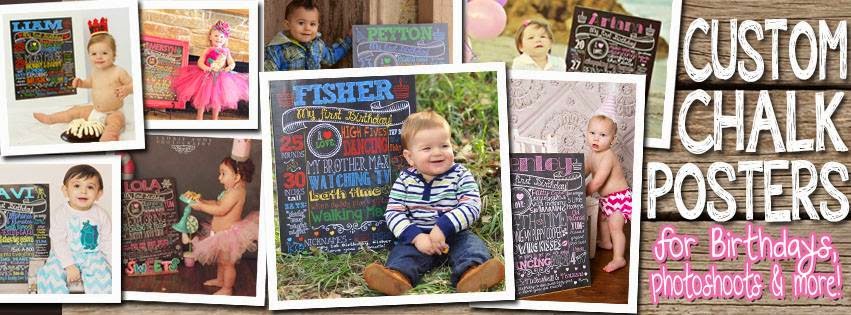 Sarah with an H: Custom Chalk Posters Review