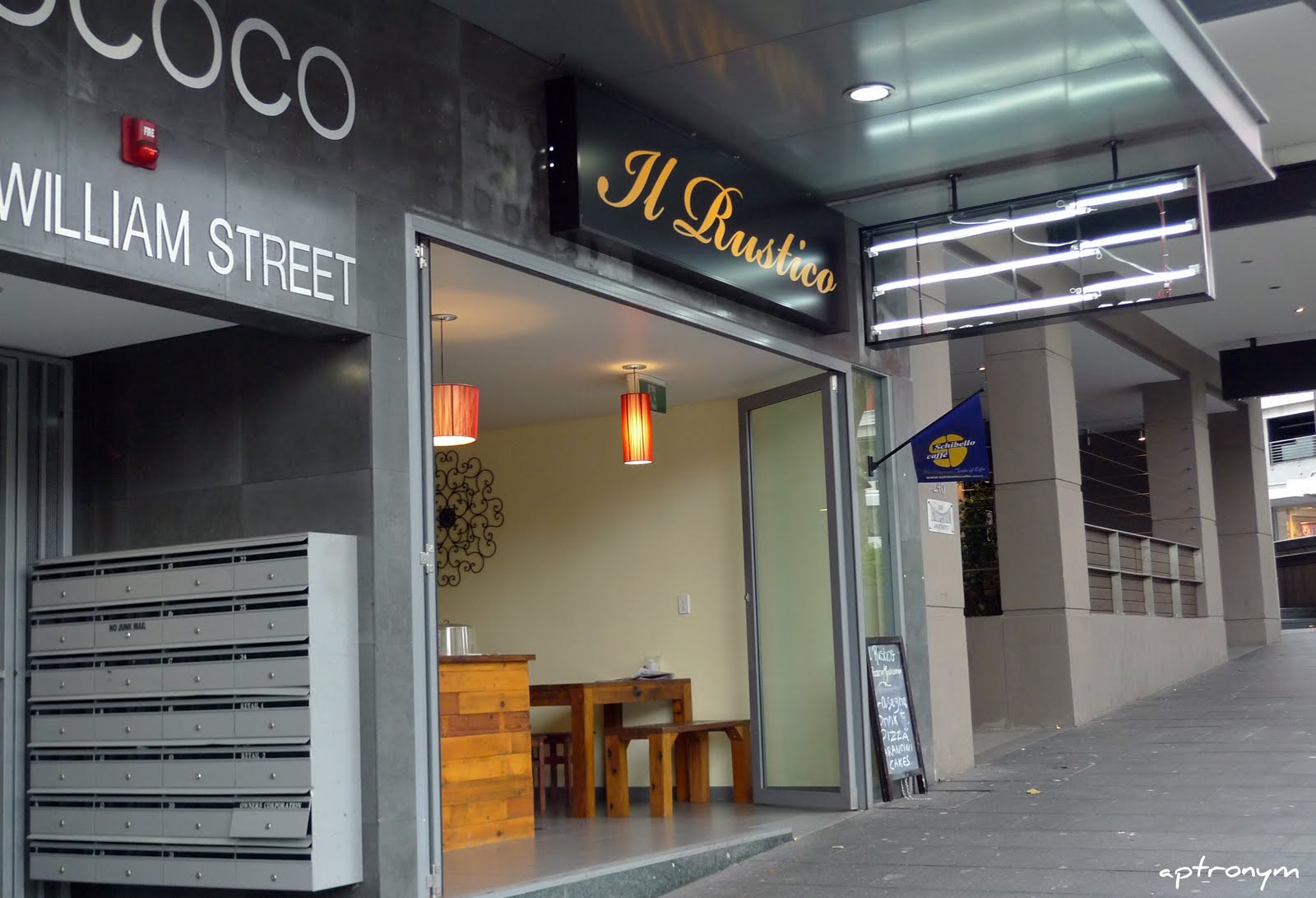 THE SYDNEY TARTS: Il Rustico