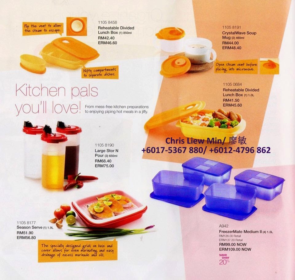 Tupperware Brand Malaysia::Tupperware: Tupperware 1-31 August 2014 ...