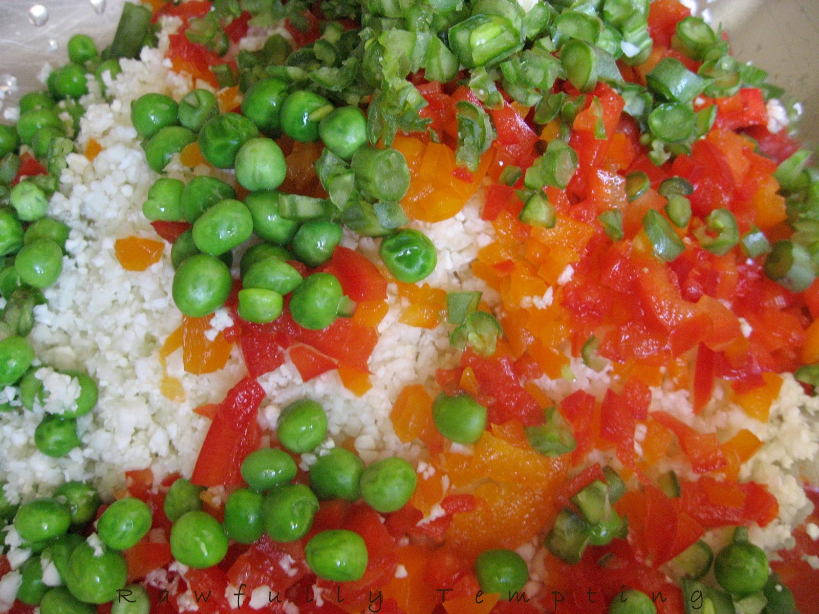 Asian "UnFried" Rice Ingredients