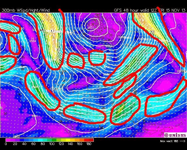Weather Raven: Drawing a Jet Stream Map (Method 1)