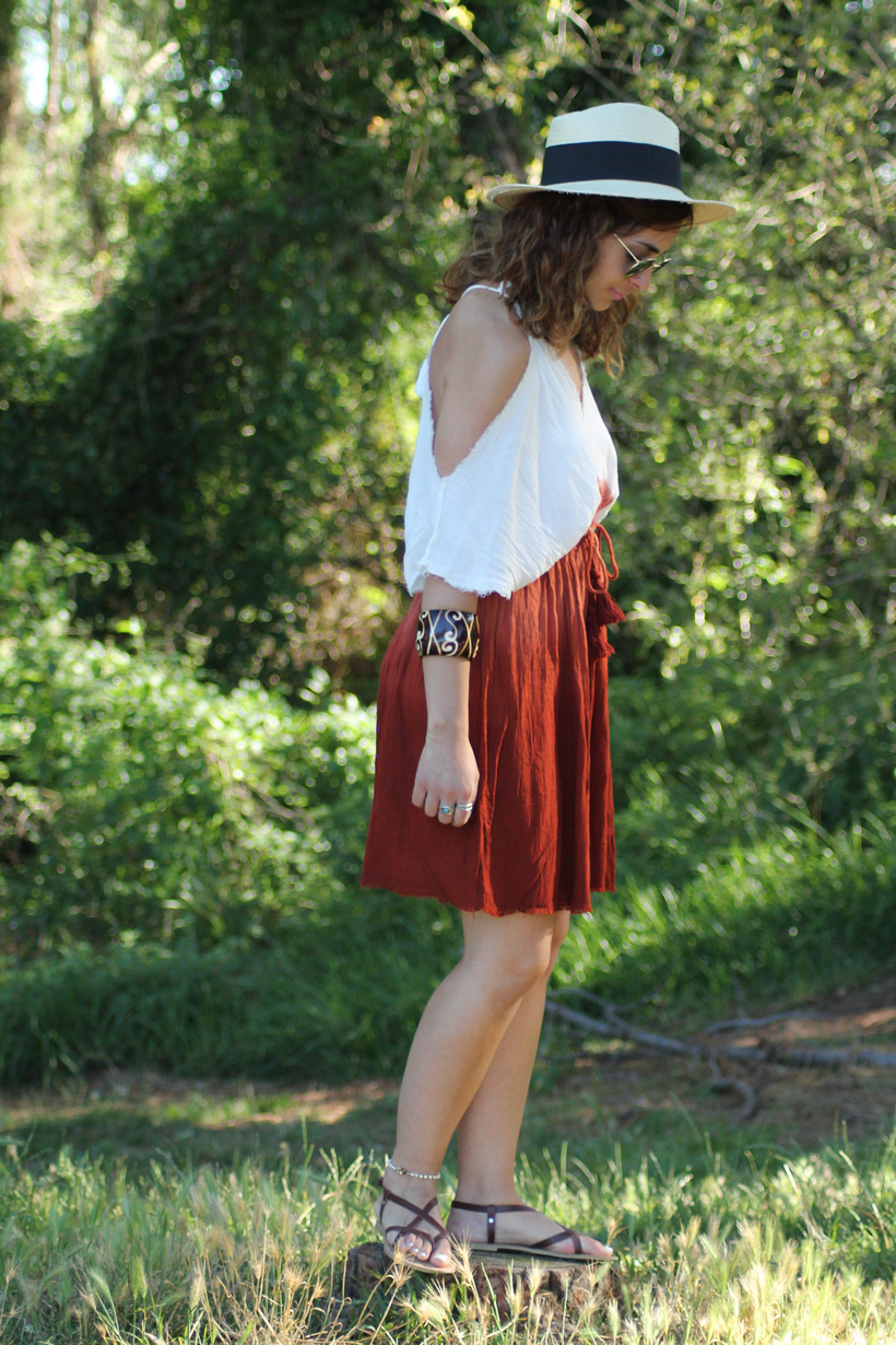 THE DREAM IS PARIS: Gradient dress