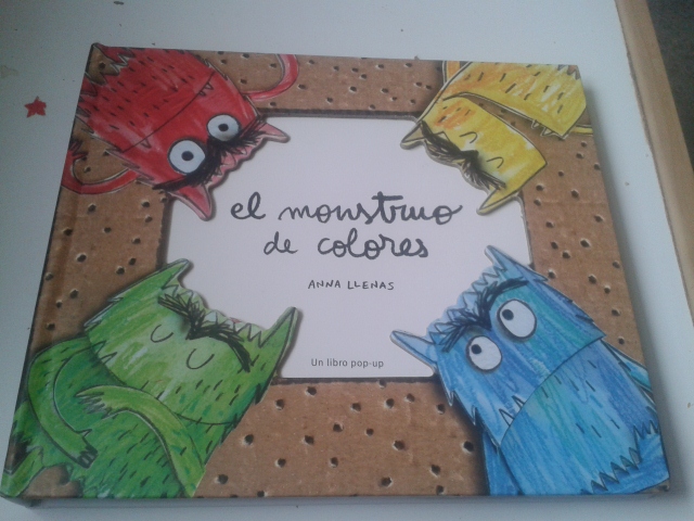 El monstruo de colores (versión pop up), Anna Llenas | Meriendo libros