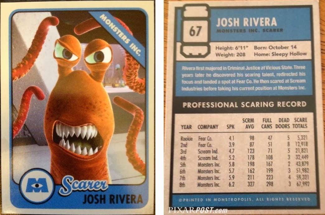 Monsters University Scare Cards - The Complete Guide | Pixar Post