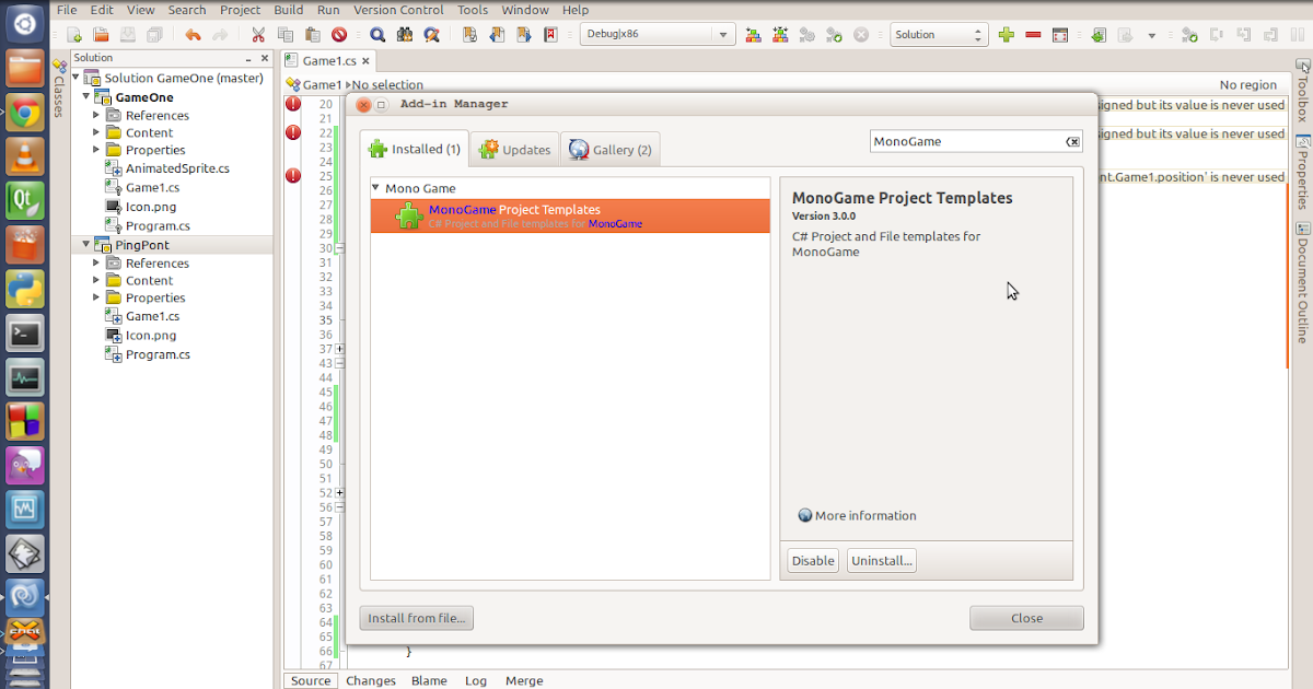 ReadMe: 2D Game development using MonoGame, MonoDevelop, Mono in Ubuntu ...