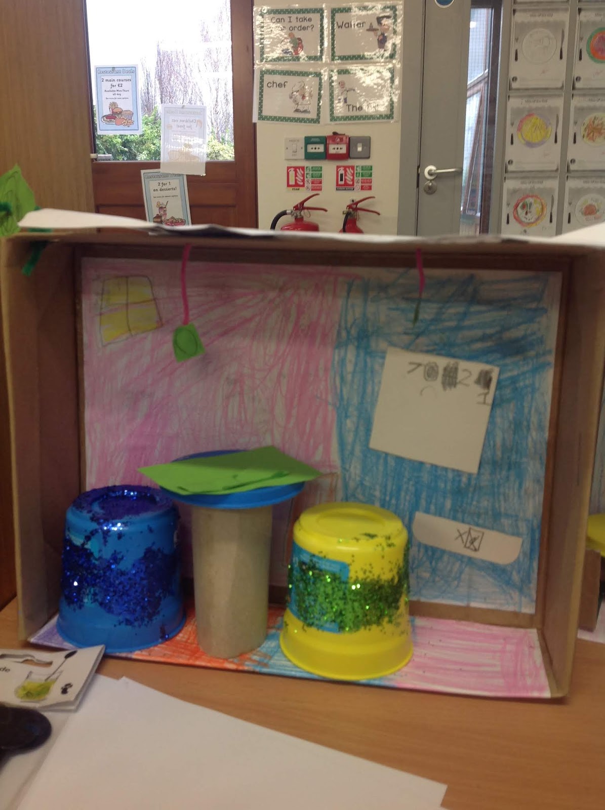 Ms. Keane's Classroom: Restaurant Dioramas