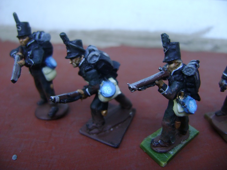 The British Army At Waterloo: 95th Rifles - work in progress - Part 3