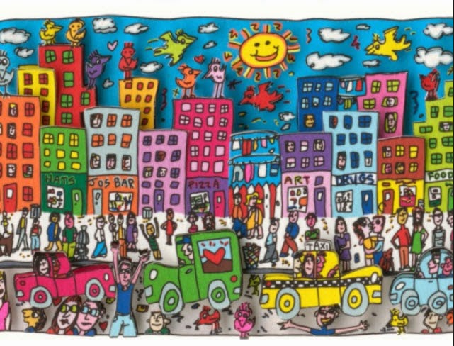 art wonder every day: James Rizzi