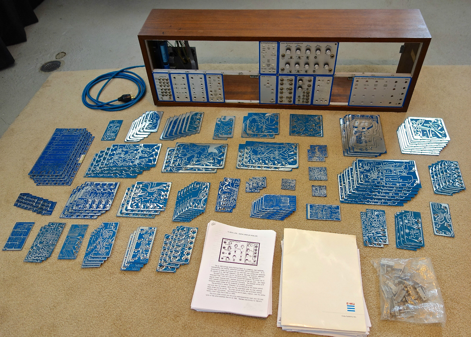 MATRIXSYNTH: Vintage EMU MODULAR SYNTHESIZER SN S-000-011