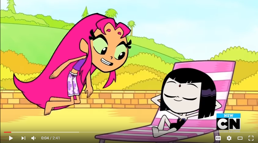 Anime Feet: Teen Titans Go!- Starfire & Raven