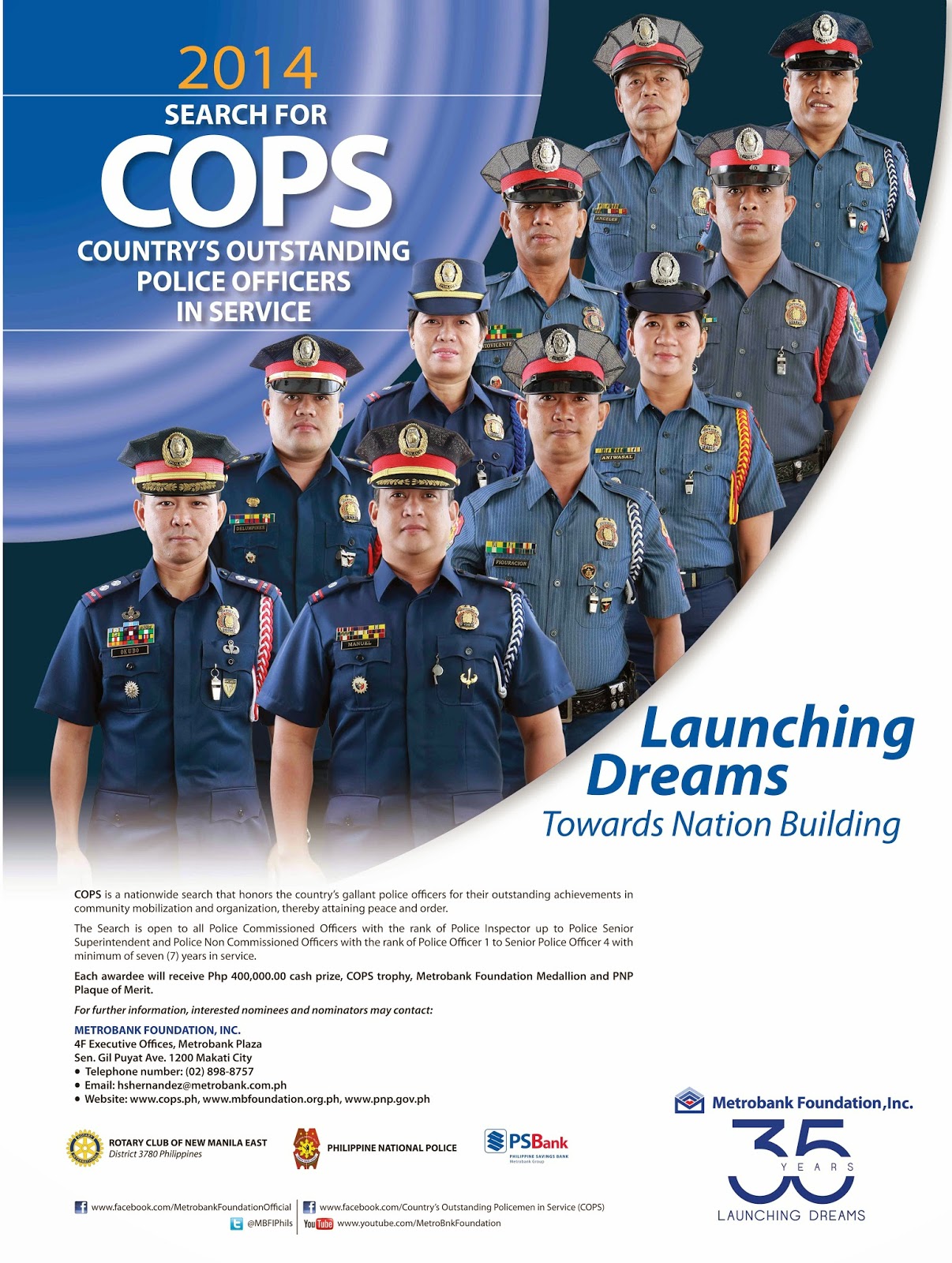 2015 Search for Outstanding Police Officers now Opens for Nomination ...