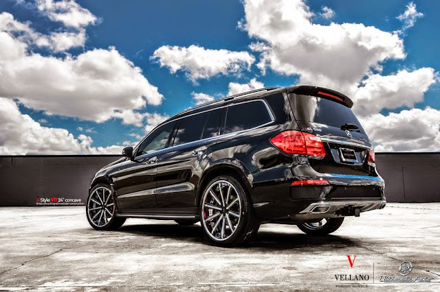 Mercedes-Benz X166 GL550 on 24inch Vellano Wheels | BENZTUNING