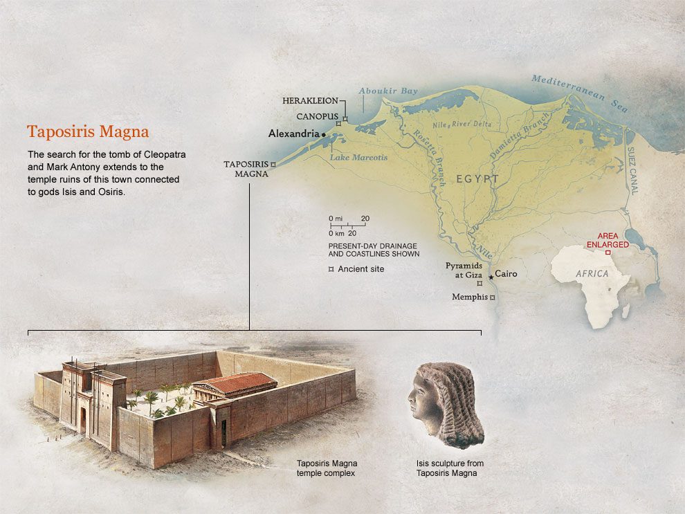 Misteri Makam Cleopatra ditemukan di Taposiris Magna - ASAtech