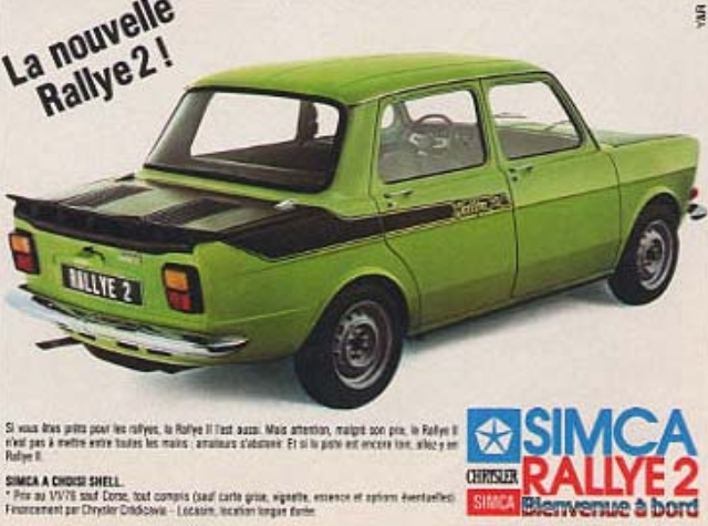 SIMCA RALLYE 2 (1976) | Autos de Clásicos