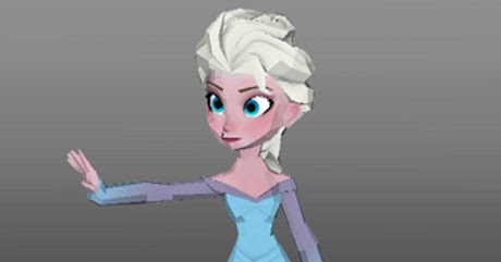 Disney Infinity : Elsa Papercraft | Paperized Crafts