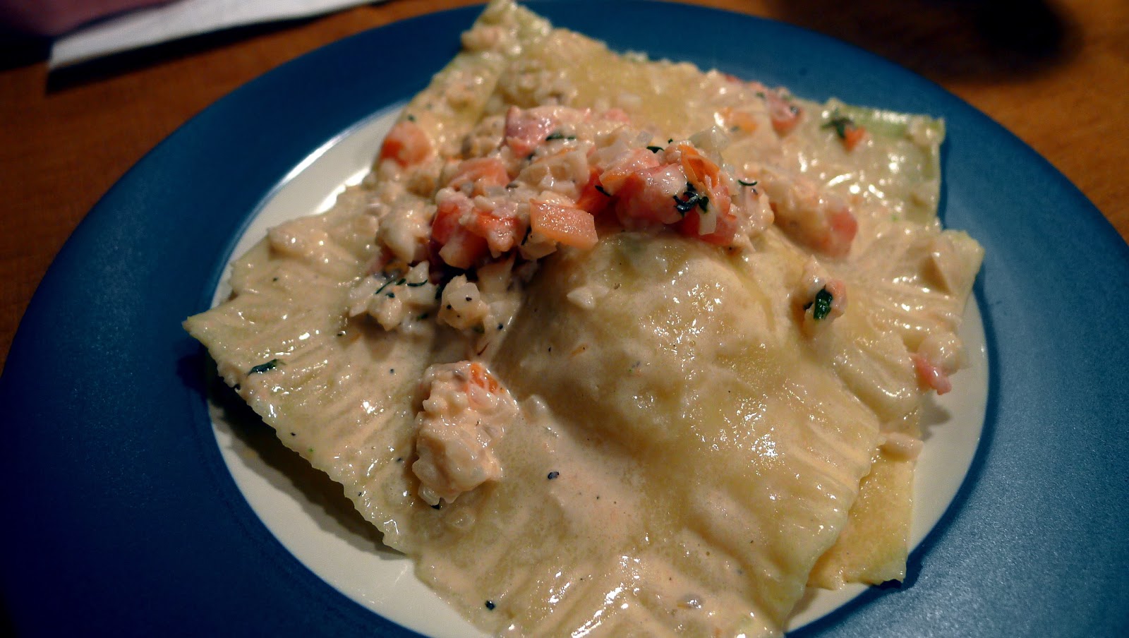 newFOOD tuesdayz: Homemade Lobster Ravioli