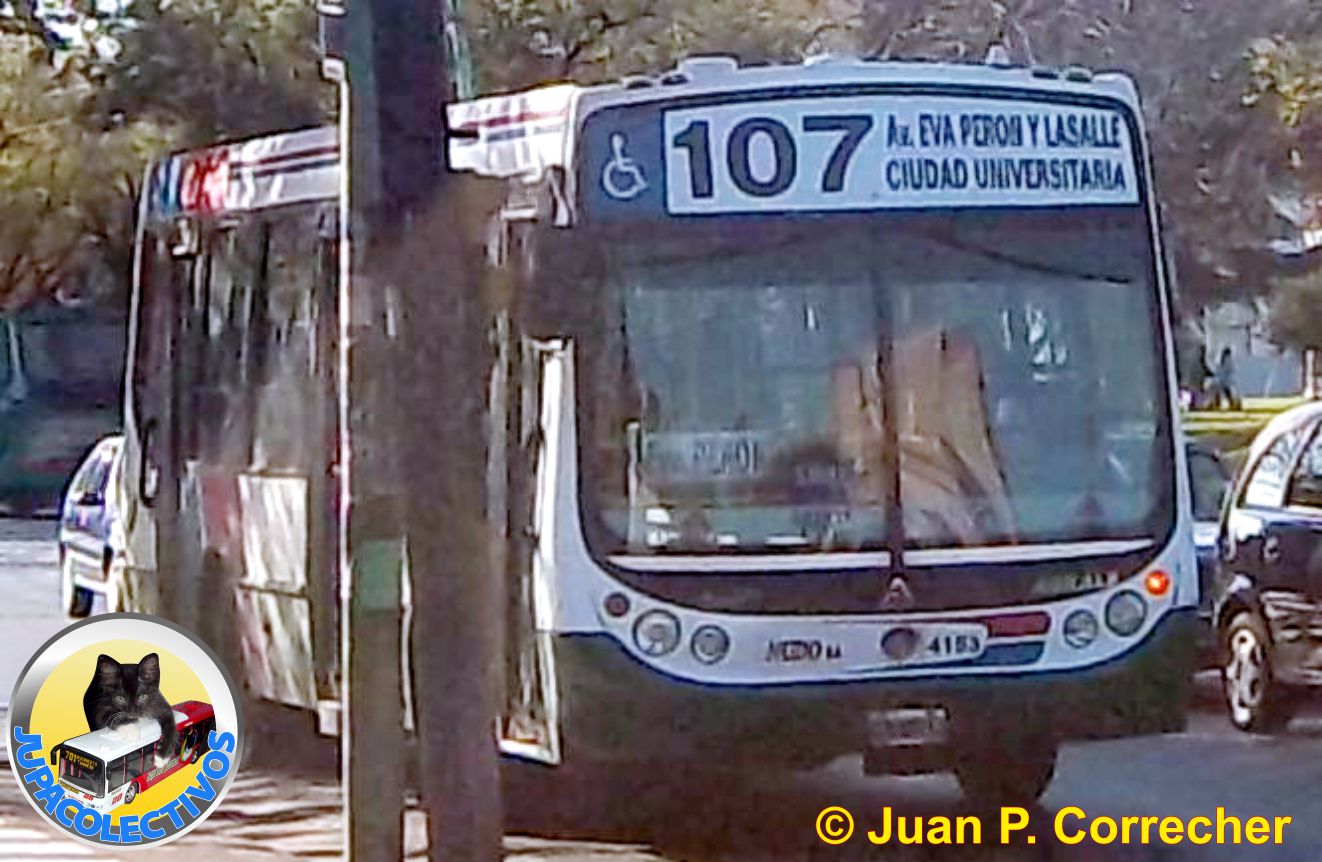 Fotos de colectivos: T.C.G. San Martín y Nudo - Linea 107