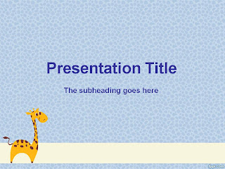 Cute PowerPoint template 5