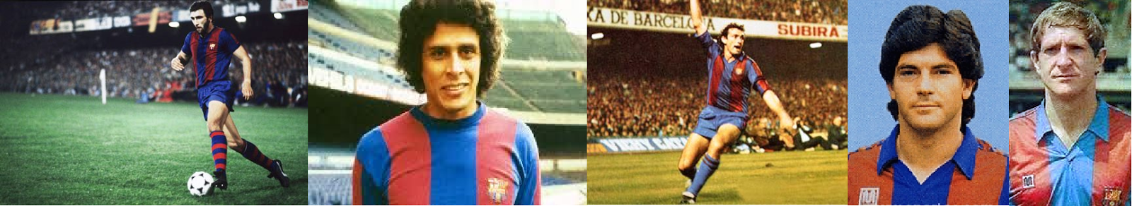 TODAS LAS TEMPORADAS DEL FCB: PRIMER GOLEADOR DE CADA AÑO