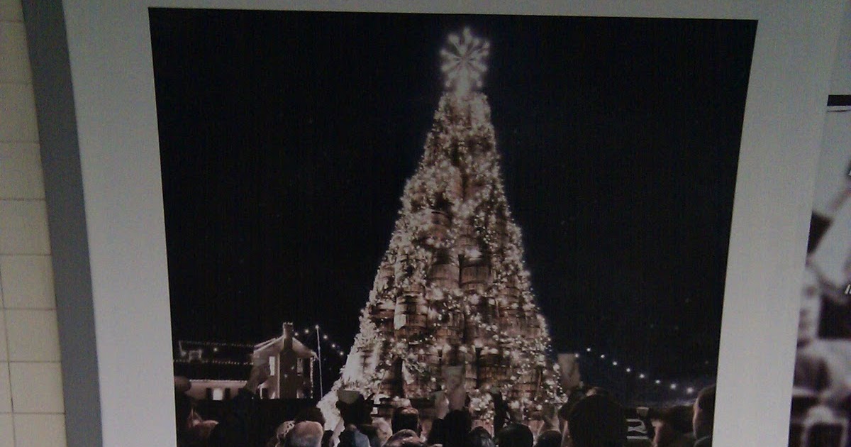 Jack Daniels Holiday Barrel Tree