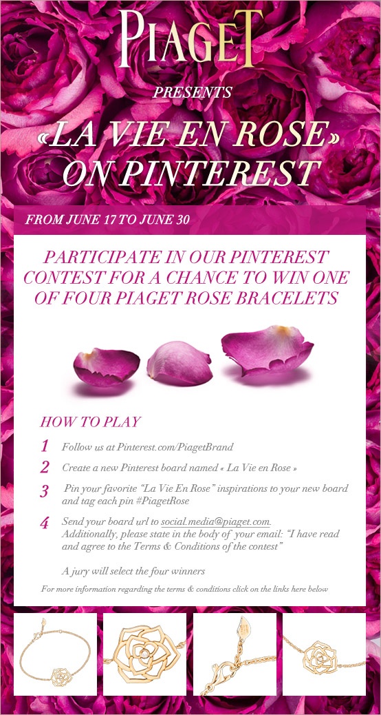 ANDREA JANKE Finest Accessories: Piaget Rose Day