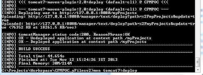 Maddy's Experiences: How to deploy project in tomcat7 using maven