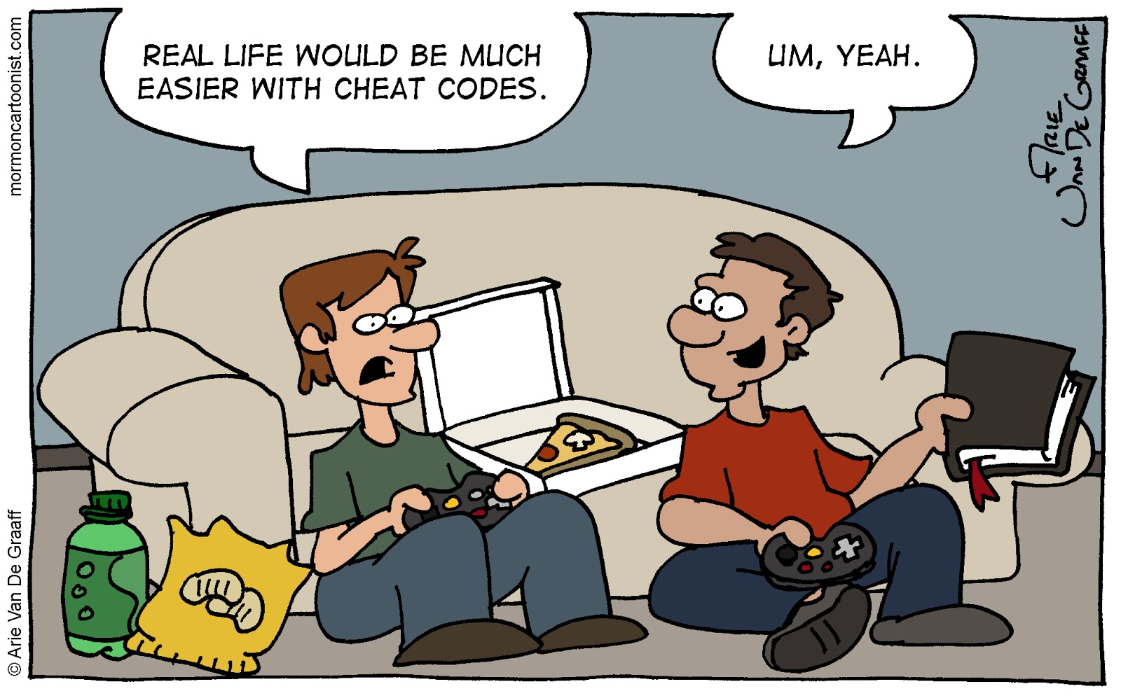 Ward Cartoonist: Cheat Codes