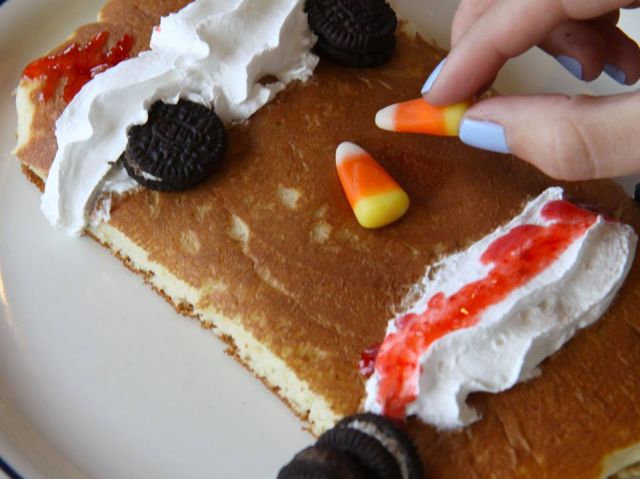 Free Scary Face Pancakes for Kids at IHOP on October 30, 2015