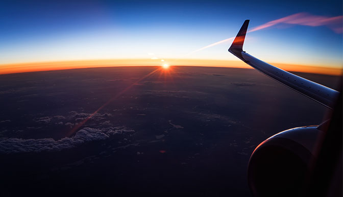 Early Morning Flight Experience