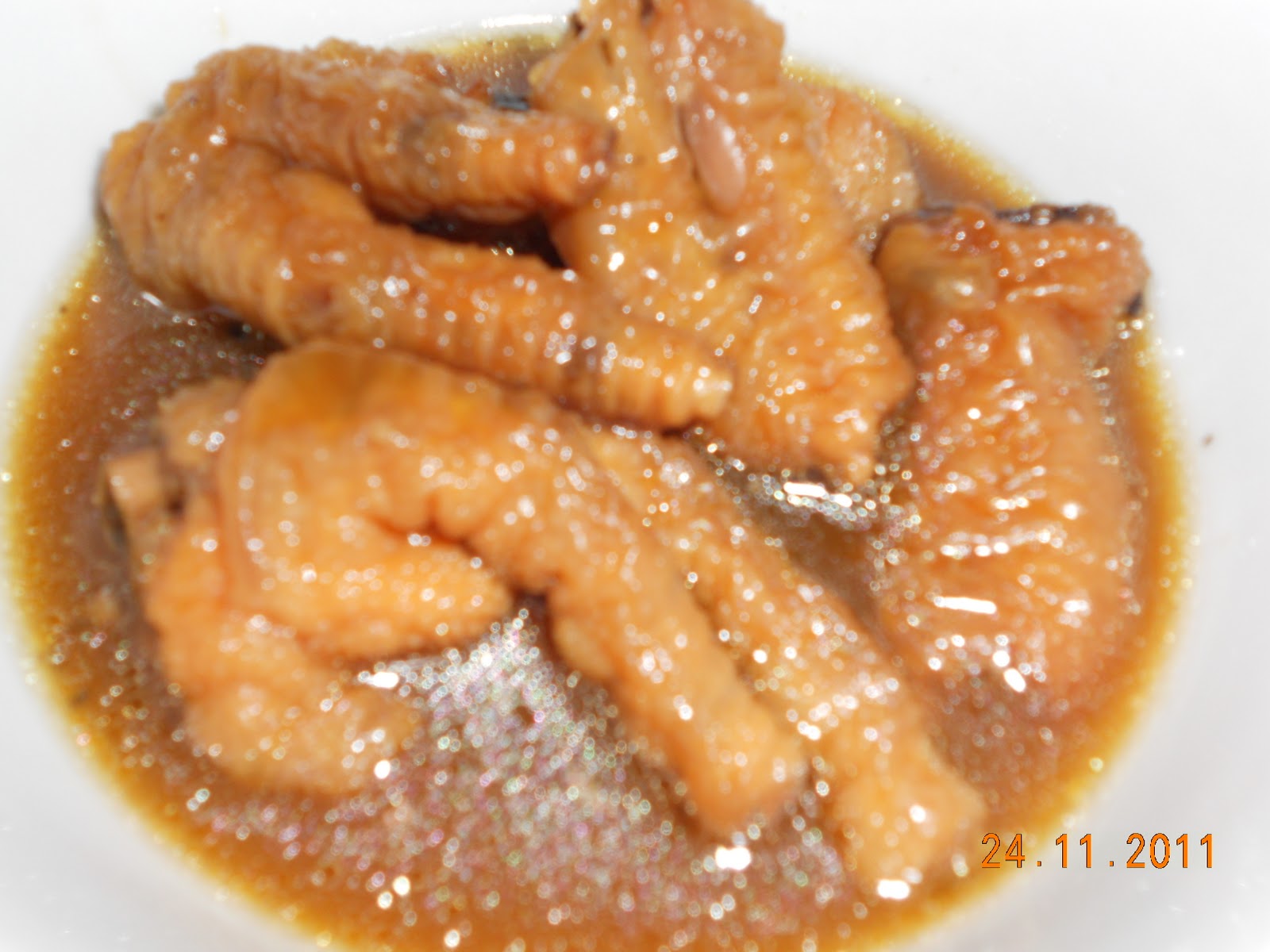 Journey in My Kitchen: Angsio kaki ayam